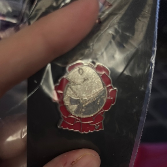 Disney | Other | Disney Red And Silver Character Pin | Poshmark